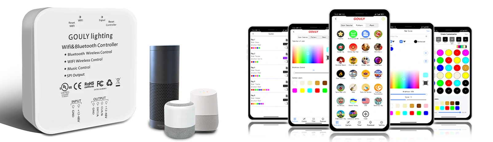 Gouly LED Multi-Channel Smart LED WiFi Cloud Controller - Set to be ...